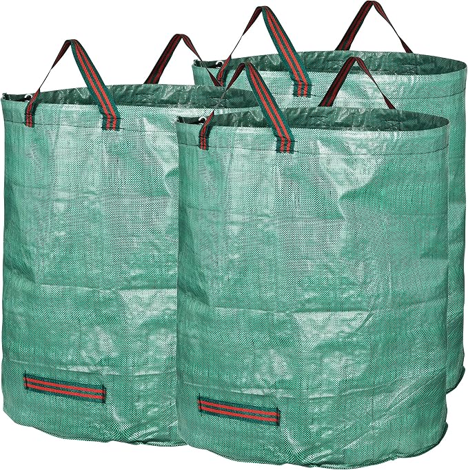 Amazon.com : GardenMate 3-Pack 72 Gallons Reusable Garden Waste Bags ...
