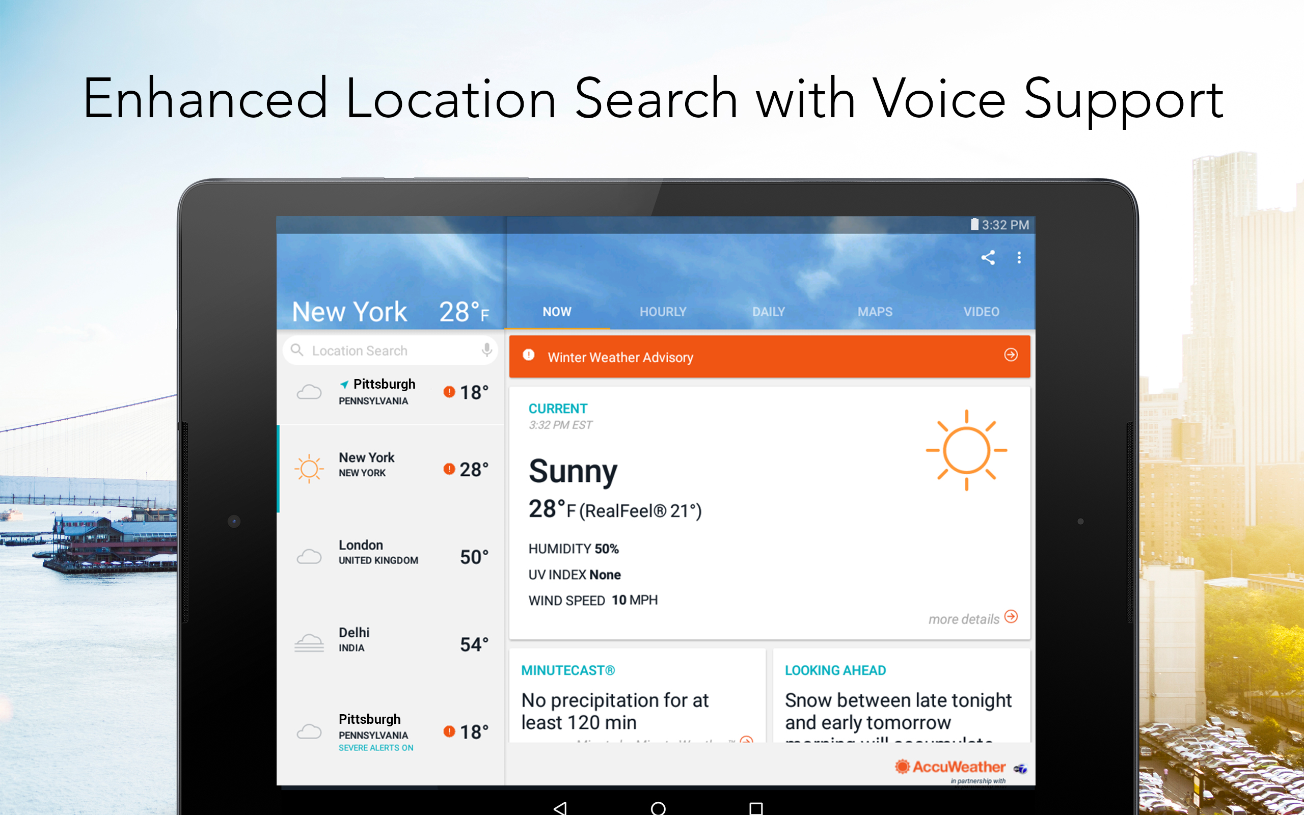 AccuWeather Platinum with Superior Accuracy™ - App on Amazon Appstore