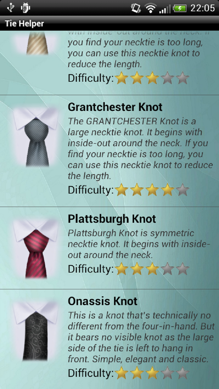 Tie Helper - App on the Amazon Appstore