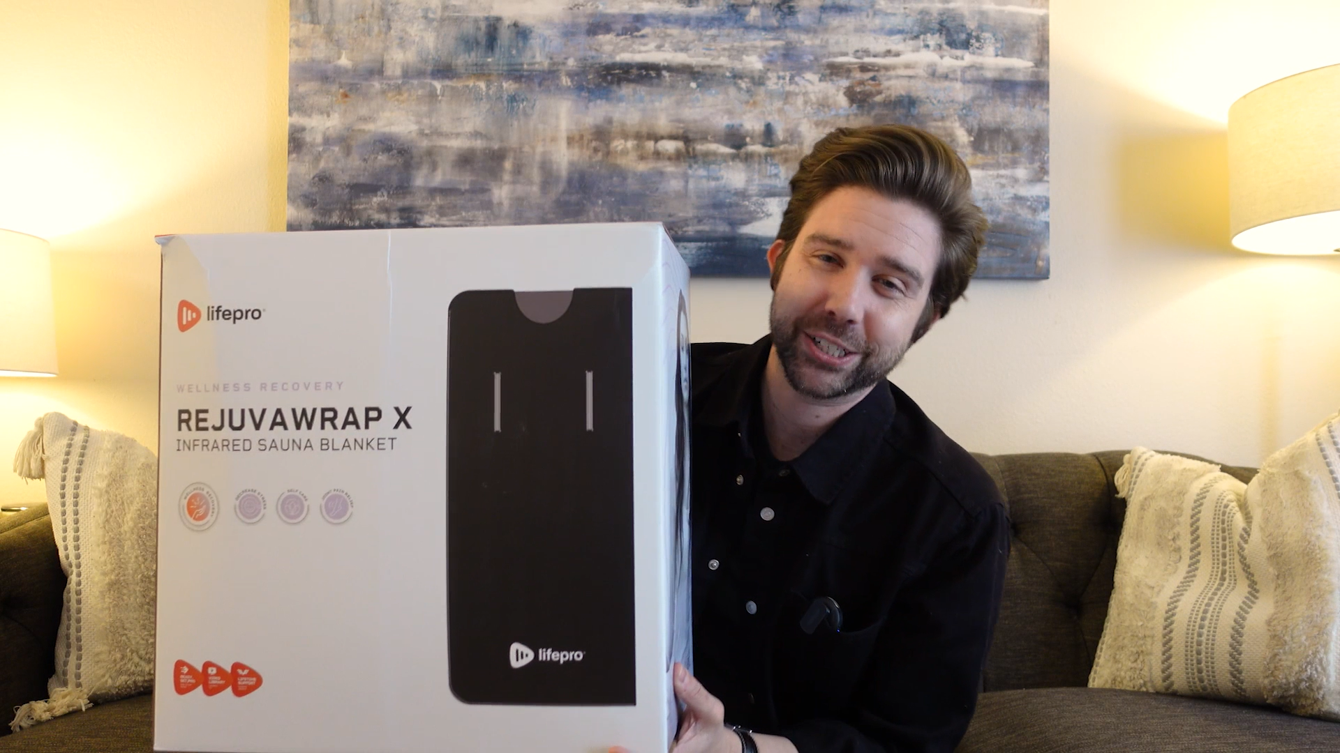 Watch Lifepro Rejuvawrap X Infrared Sauna Blanket Review on Amazon Live
