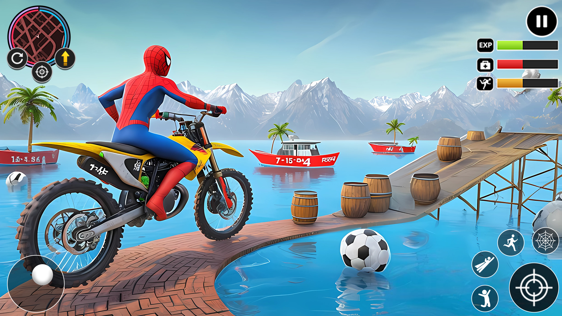 Spider Hero Bike Racing Super hero man Games: Hero Spider Fighter ...