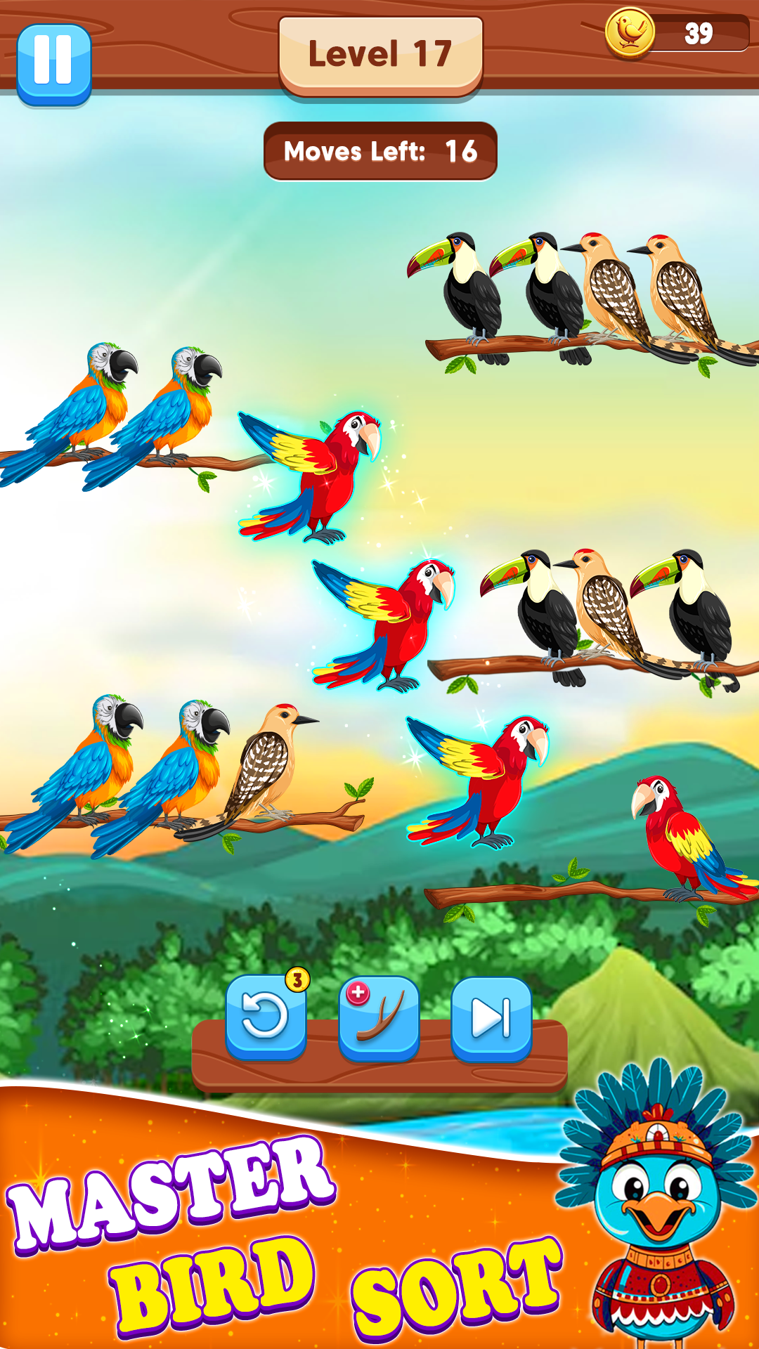 Bird Sort Puzzle: Color Sorting Games - SortPuz - App on Amazon Appstore