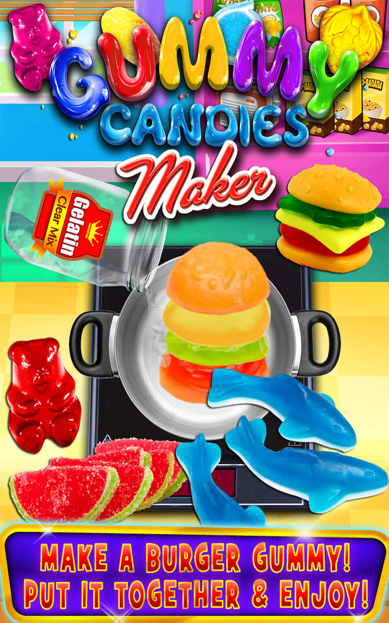 Aplicación Gummy Candy Maker - Cooking Games & Kids Chocolate Desserts ...