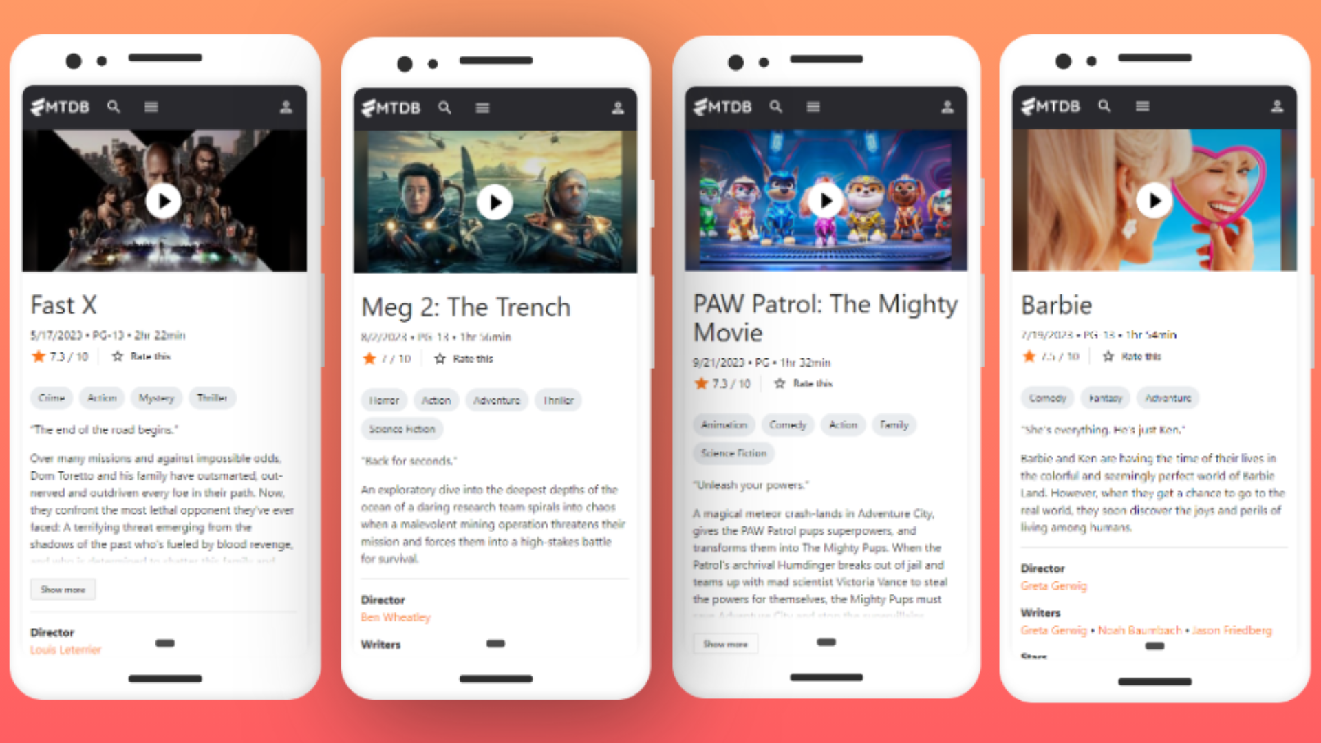 MTDB The Movie Database - App on Amazon Appstore