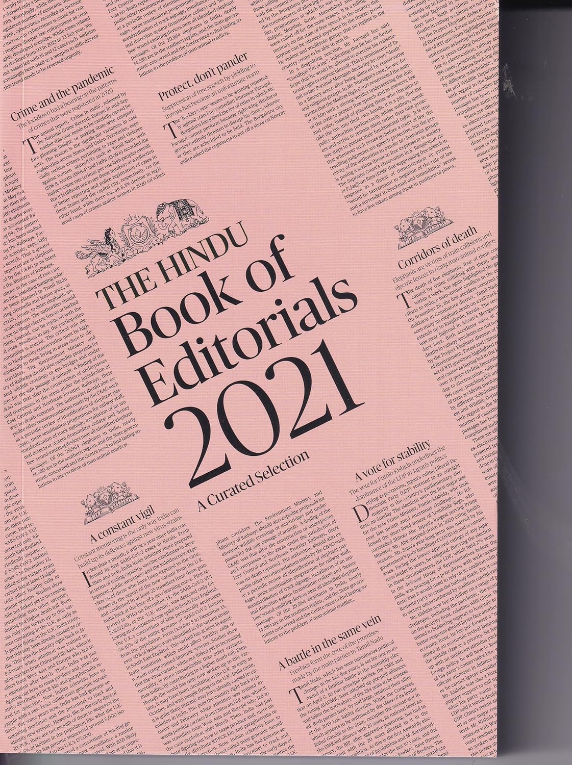 The Hindu Book of Editorials 2021 : Amazon.in: Books