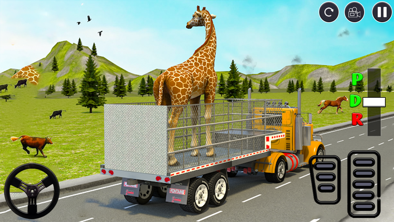 Wild Animal Transport Truck Simulator 2026 - Jungle Animal Transport ...