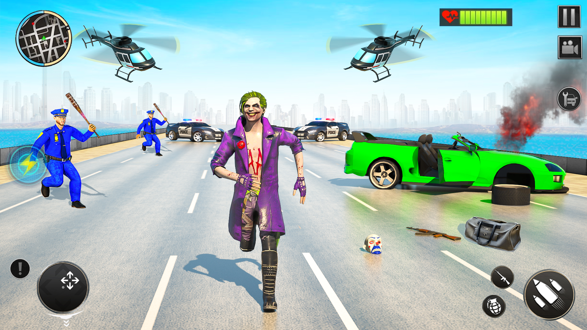 Clown Grand Theft Gangster Crime Game:Amazon.in:Appstore for Android
