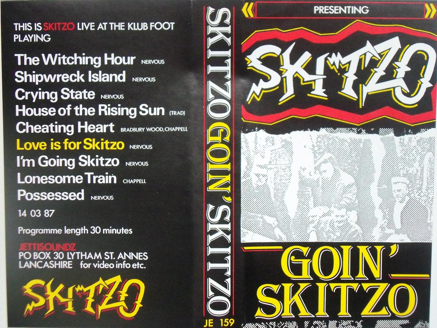 Amazon.com: Skitzo [VHS] : Hori Ahipene, Jackie Clarke, Tina Cook ...