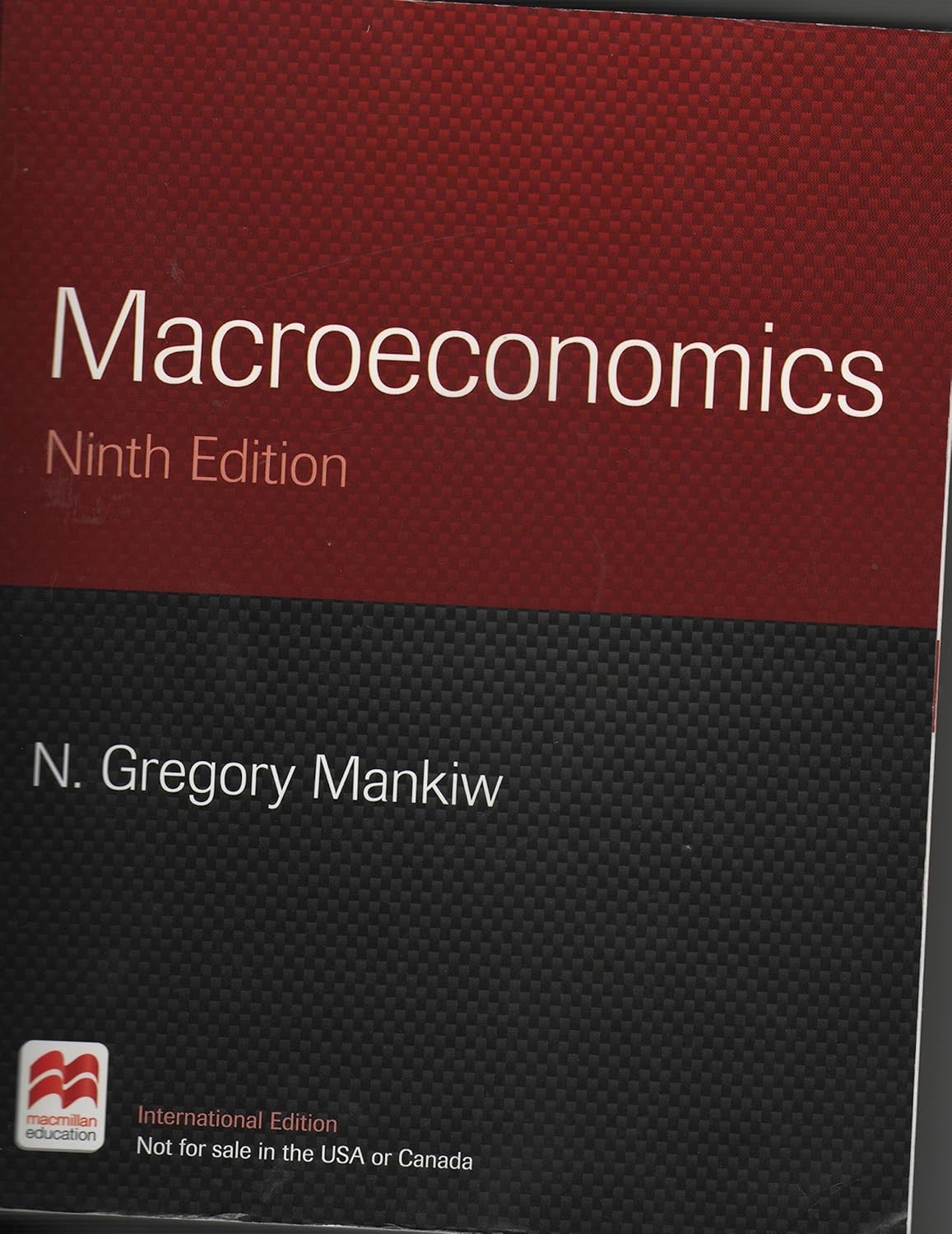 Macroeconomics: Amazon.co.uk: Mankiw, N. Gregory: 9781464183355: Books