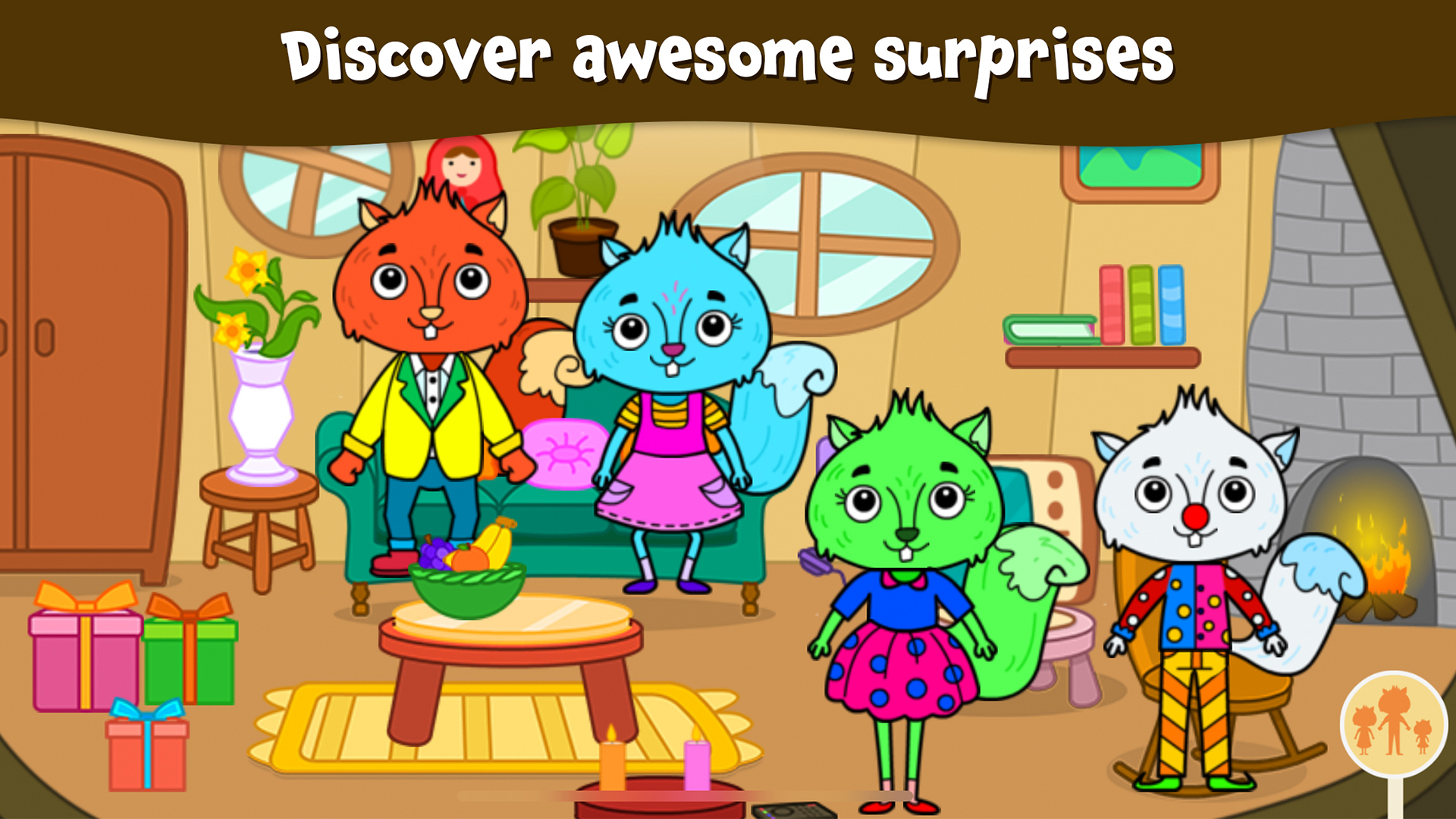 Animal Town - My Squirrel Home for Kids & Toddlers - App on Amazon Appstore