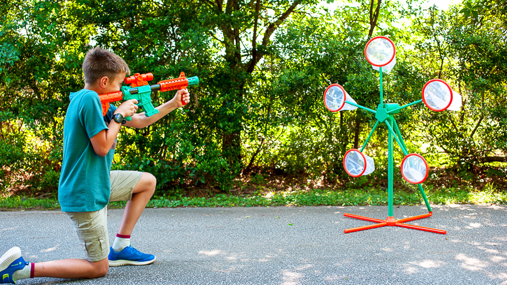 Watch ReechTree Windmill Gun Target for Kids Shooting Practice on ...