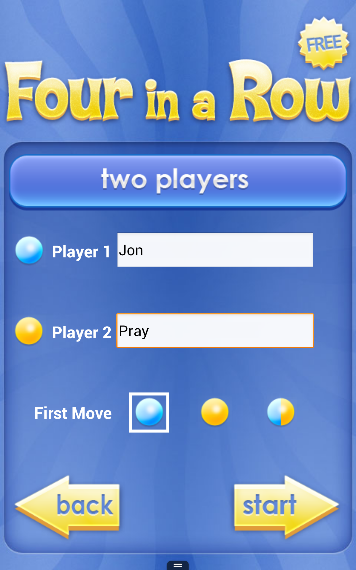 Four in a Row Free - App on Amazon Appstore