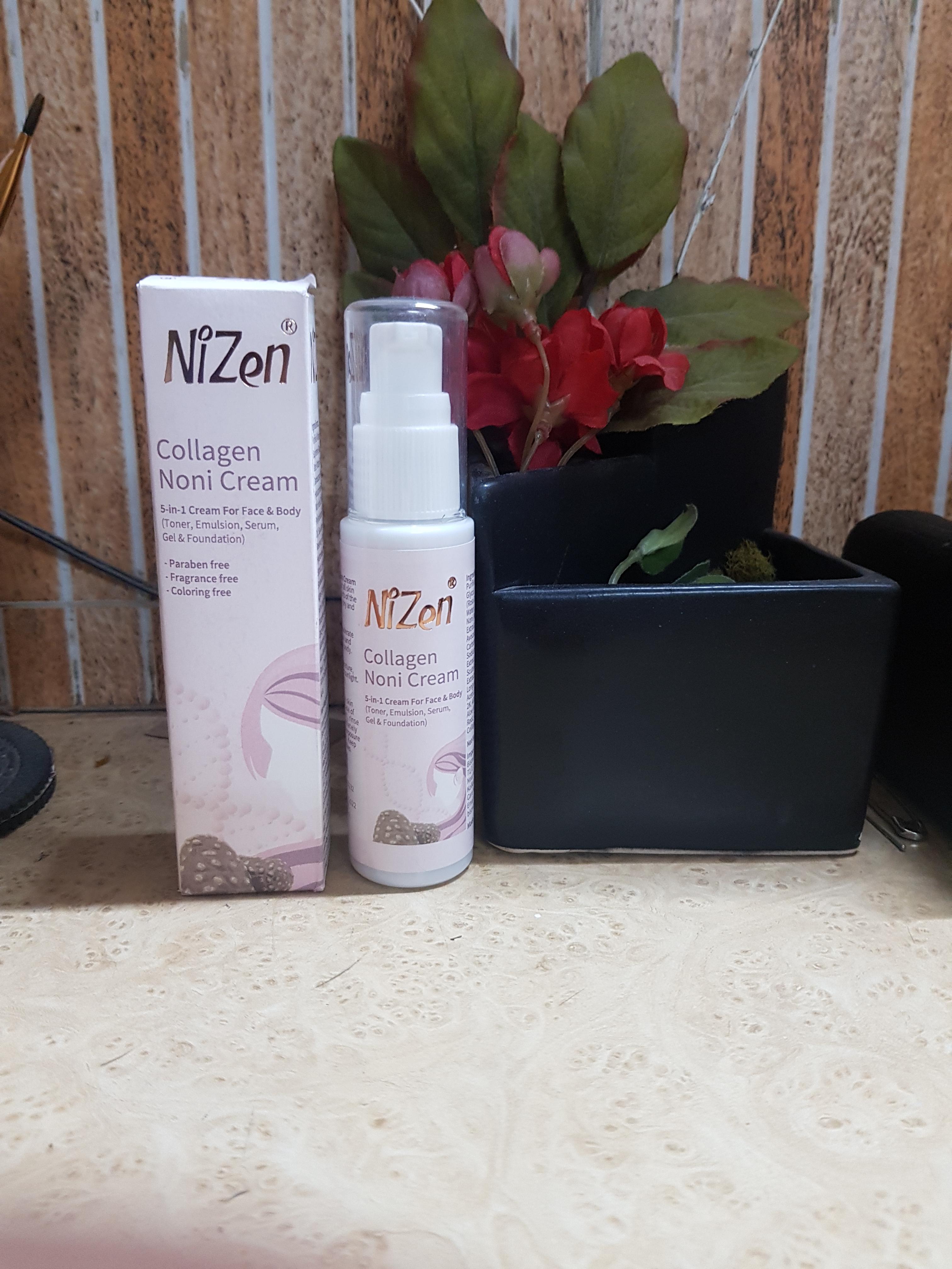 NiZen Collagen Noni Cream - 50Gr - Made in Japan - Paraben Free : Amazon.in: Beauty