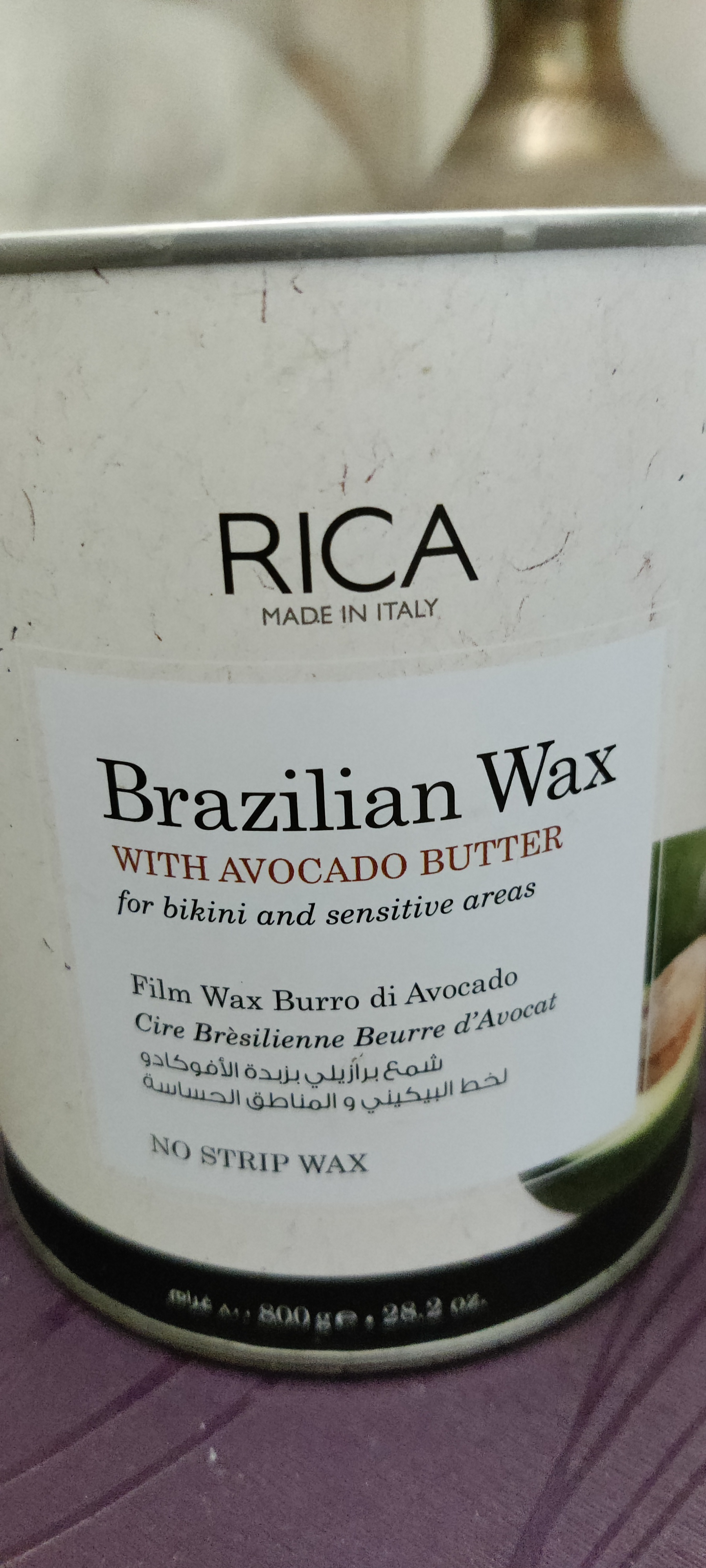 Rica Brazilian wax - 800 ML : Amazon.in: Health & Personal Care