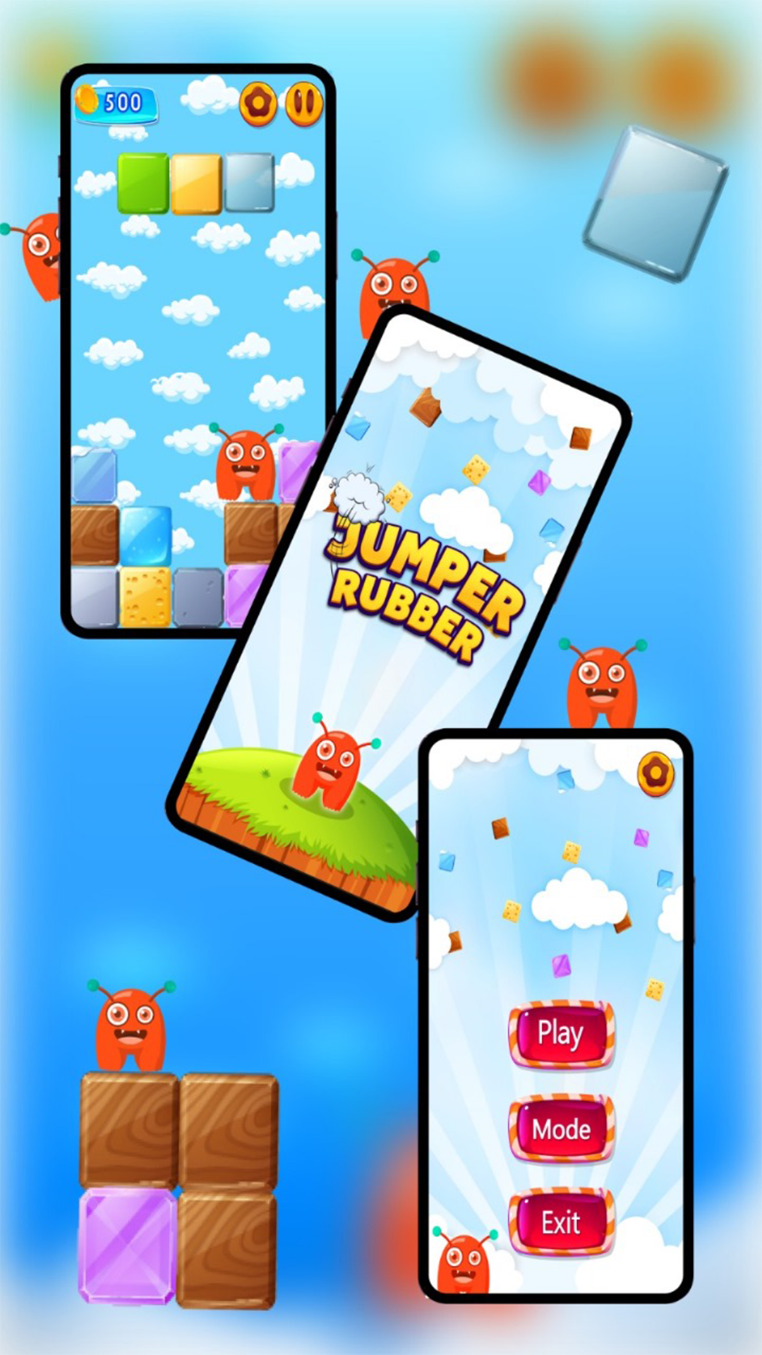 Jumper Rubber X Falling Blocks - App on Amazon Appstore