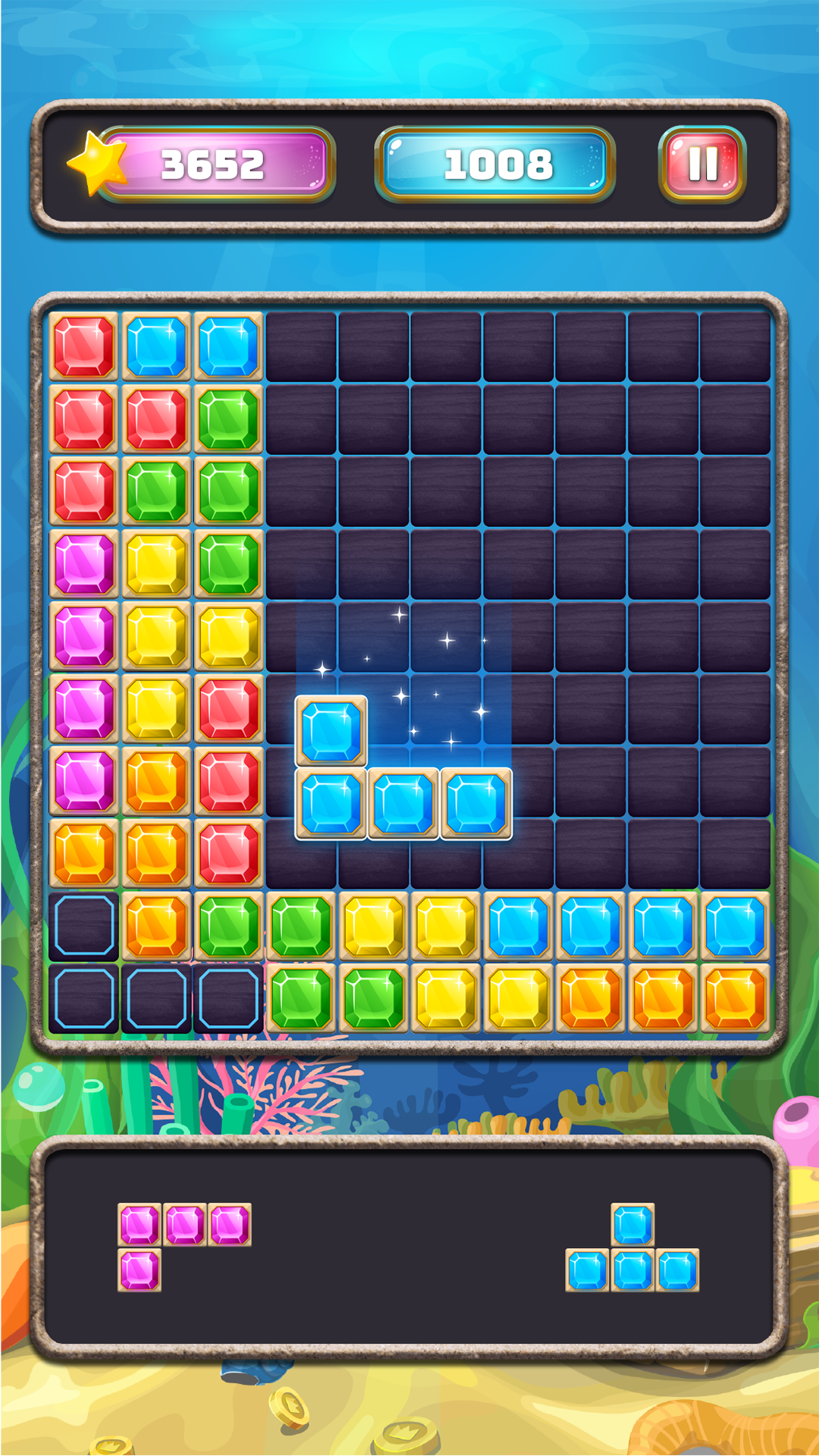 Jewel Block Puzzle - Classic Gem Blast Game - App on the Amazon Appstore