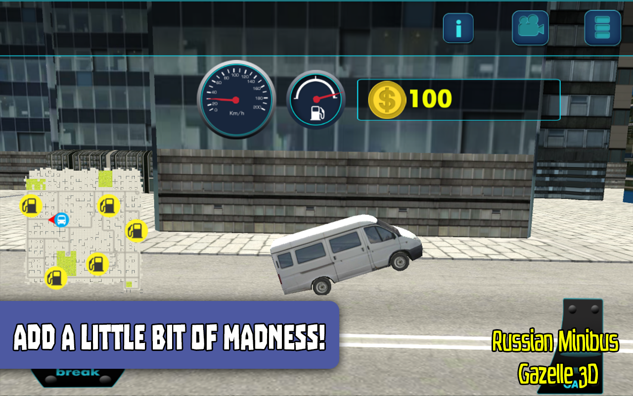 Russian Minibus Gazelle 3D - App on Amazon Appstore