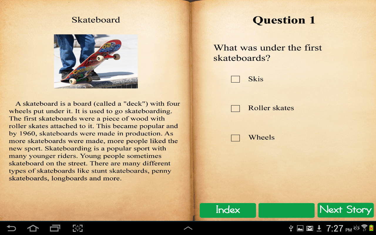 Reading Comprehension Stories 3rd Grade - App on Amazon Appstore