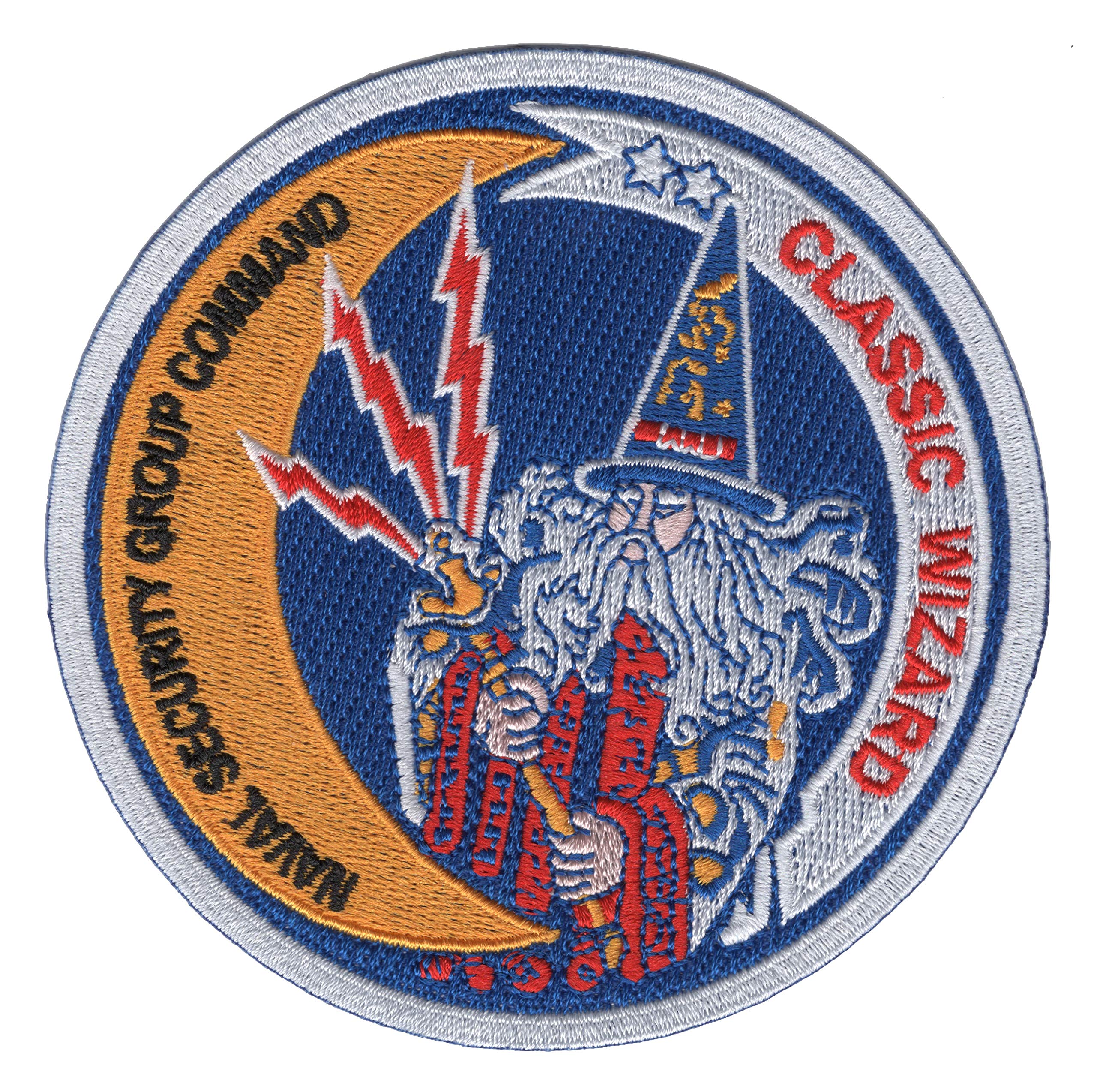 Amazon.com: Classic Wizard Patch Naval Security Group Command ...