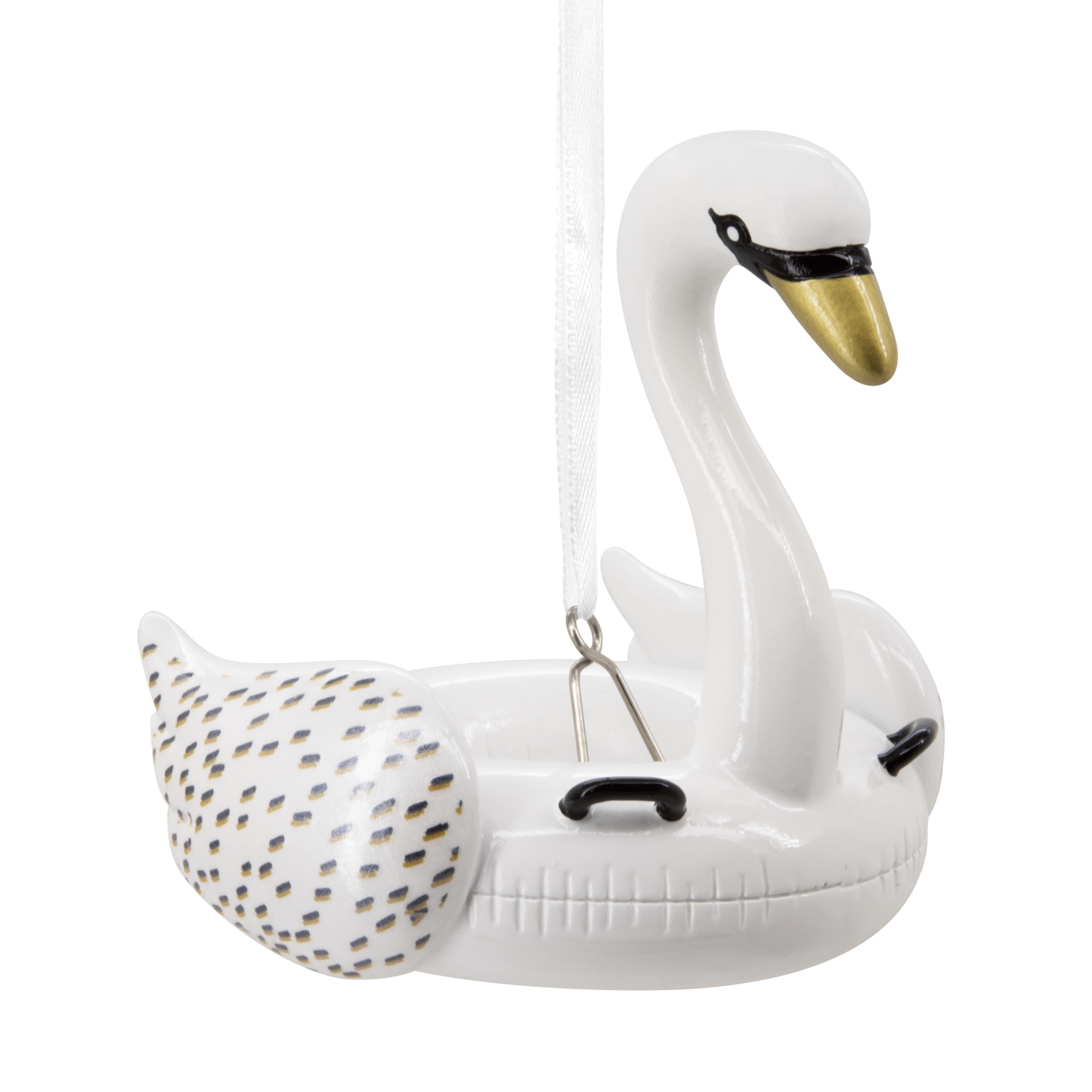 Amazon.com: Hallmark Swan Pool Float Christmas Ornament : Home & Kitchen