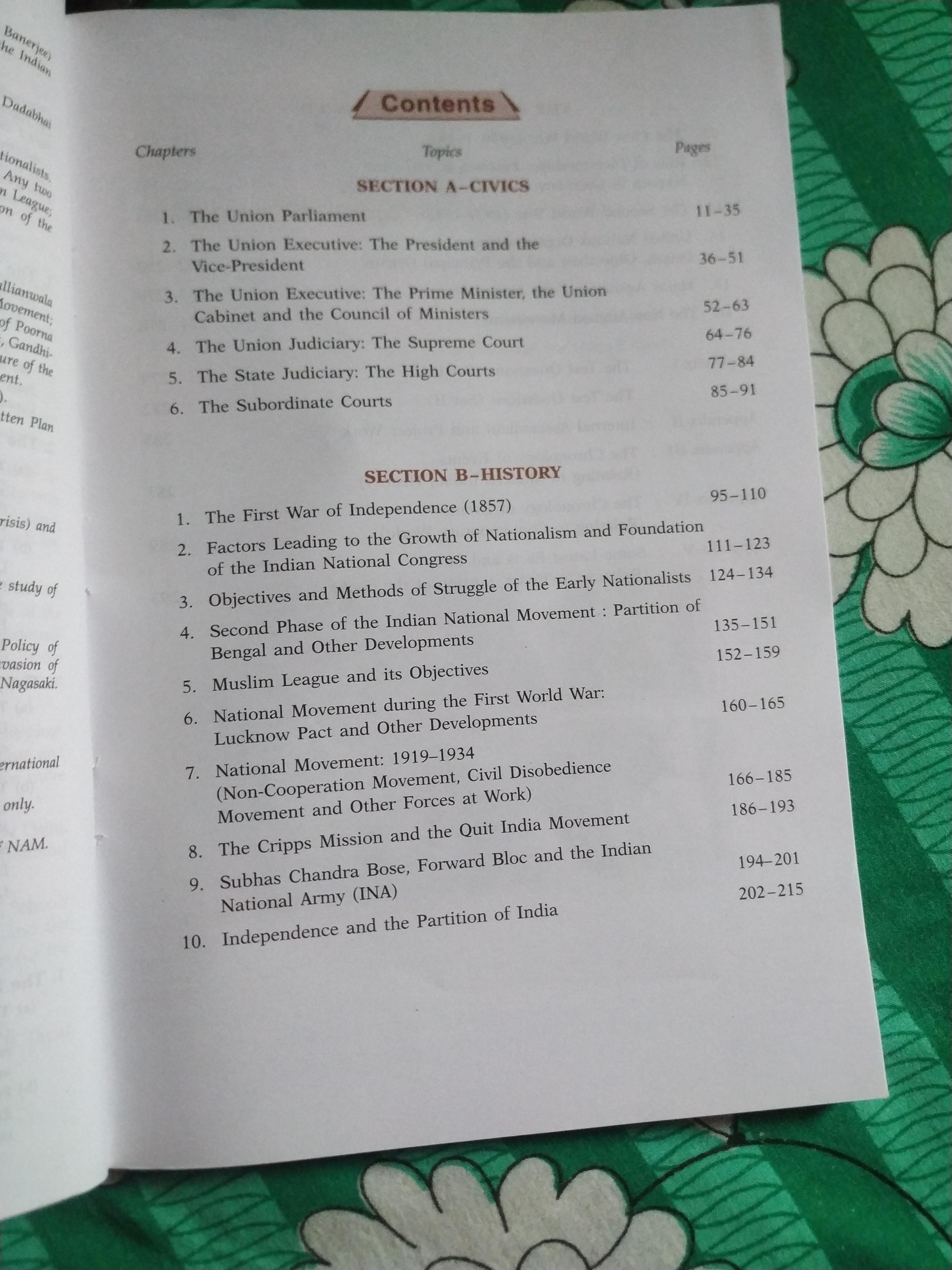 Amazon.in: Buy ICSE Modern Indian History Contemporary World and Civics ...