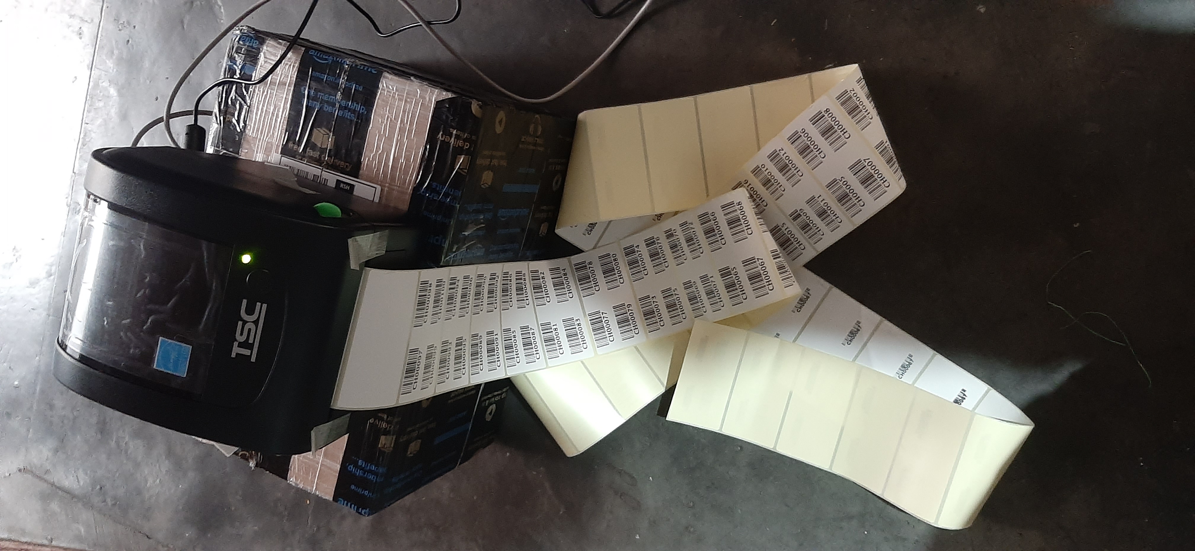 TSC Da 310 Desktop Direct Thermal Transfer 4 Ips & 300 Dpi Barcode ...