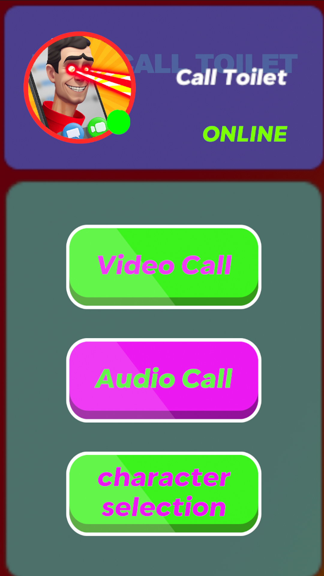 Toilet Fake Call Video Simulator- Toilet Video Call Prank:Amazon.com ...