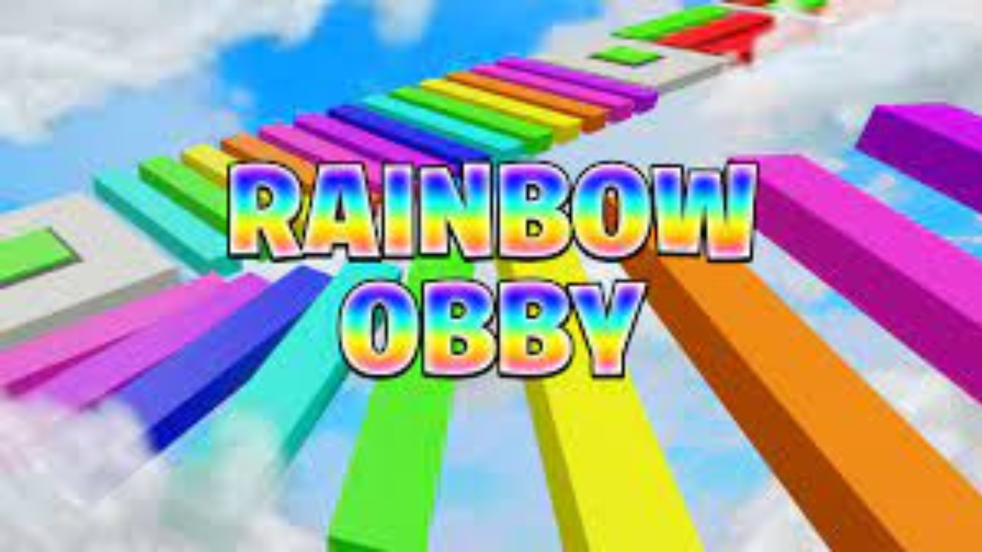 Rainbow Obby is an obby game in which you have to make it to the top of ...