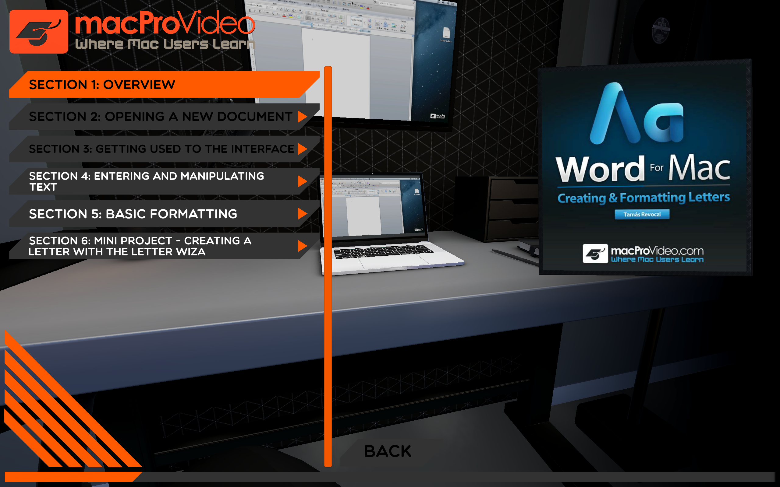 Letters Course in Word for Mac By macProVideo - App on Amazon Appstore