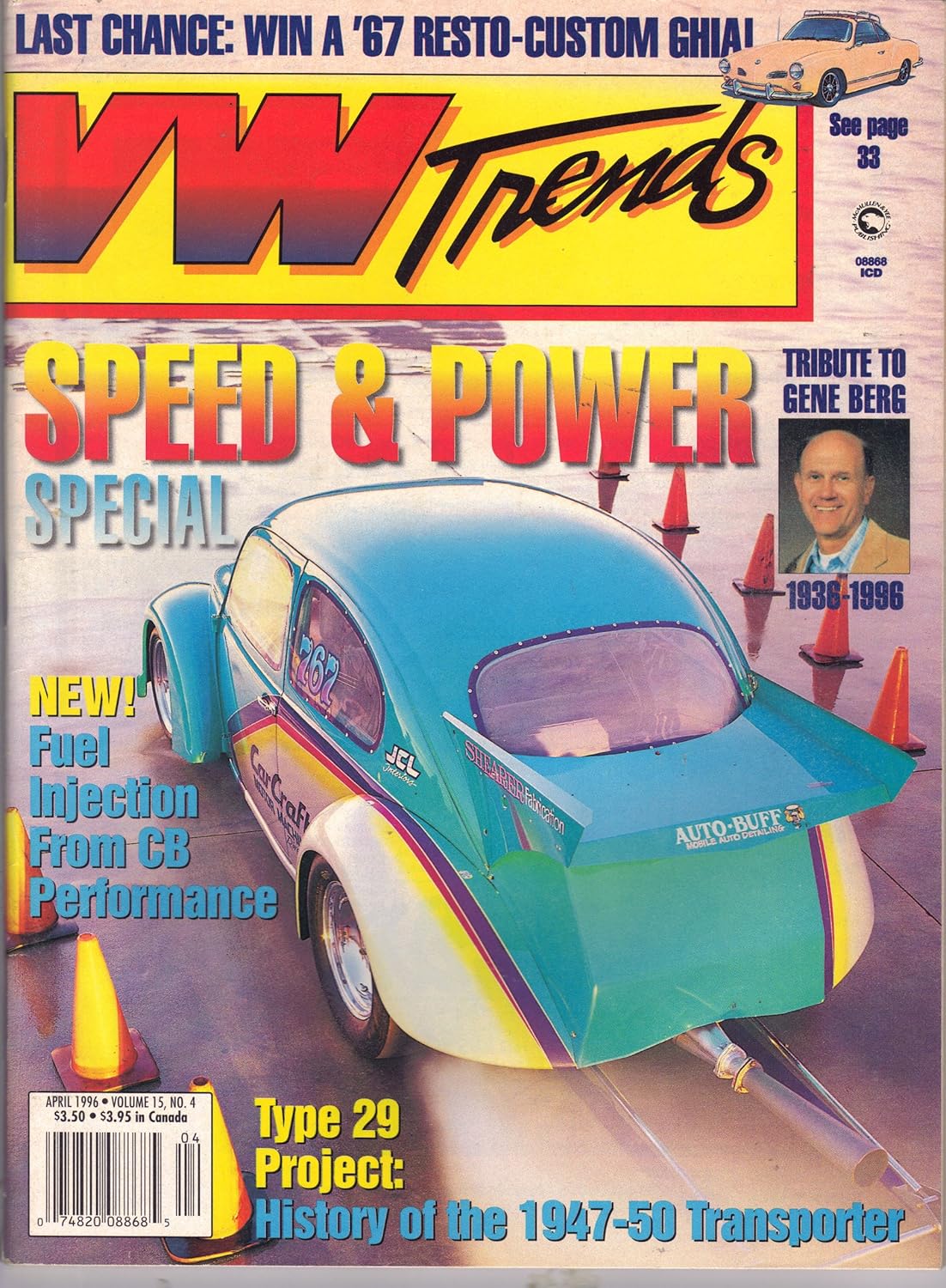 VW Trends Magazine April 1996 (Speed & Power Special! NEW! Fuel ...