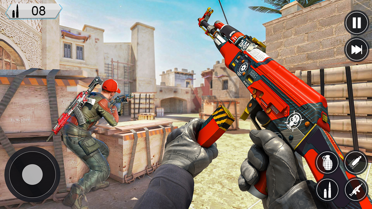 Real Open World FPS Shooting Adventure Sniper Games 2024 - Call of Modern FPS Sniper Shooting ...