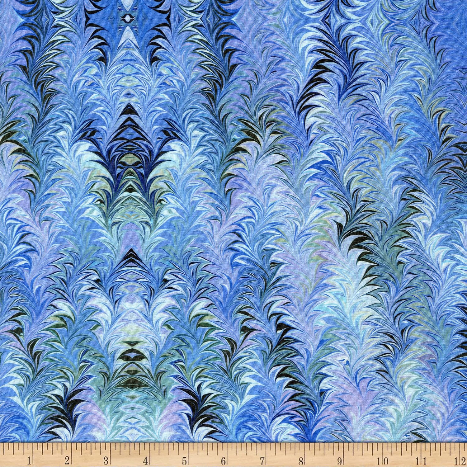 Amazon.com: in The Beginning Marble Essence Florence Periwinkle, Fabric ...