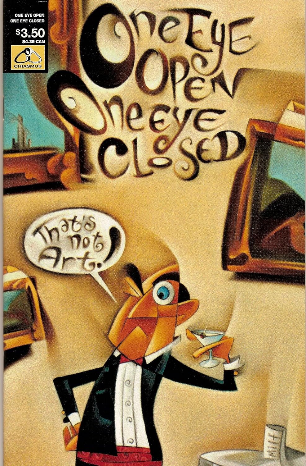 One Eye Open One Eye Closed Vol. 1 No. 1 (Chiasmus): Dave Cooper ...