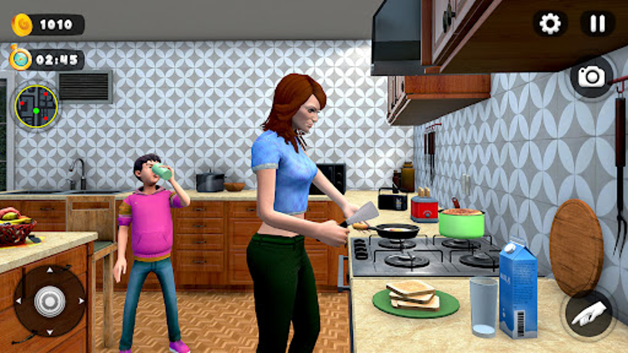 Virtual Mother Sim: Family Life Simulator 3D Parenting Home Builder ...