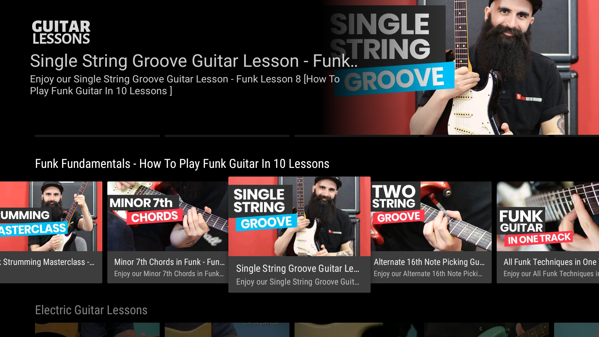 Guitar Lessons - All Levels - App on Amazon Appstore