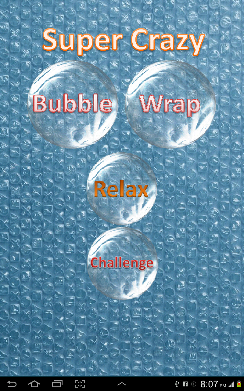 Super Crazy Bubble Wrap - App on Amazon Appstore