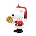 Amazon.com: Hallmark Peanuts Snoopy Bell Ringer Christmas Ornament ...