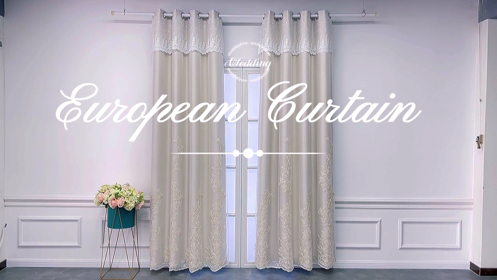 Cortinas De Encaje Europeas Cortina De Cocina De Media Sombra De