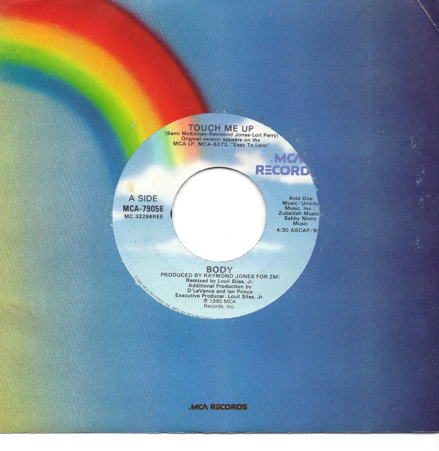 Amazon.com: TOUCH ME UP / INSTRUMENTAL (45/7"): CDs & Vinyl