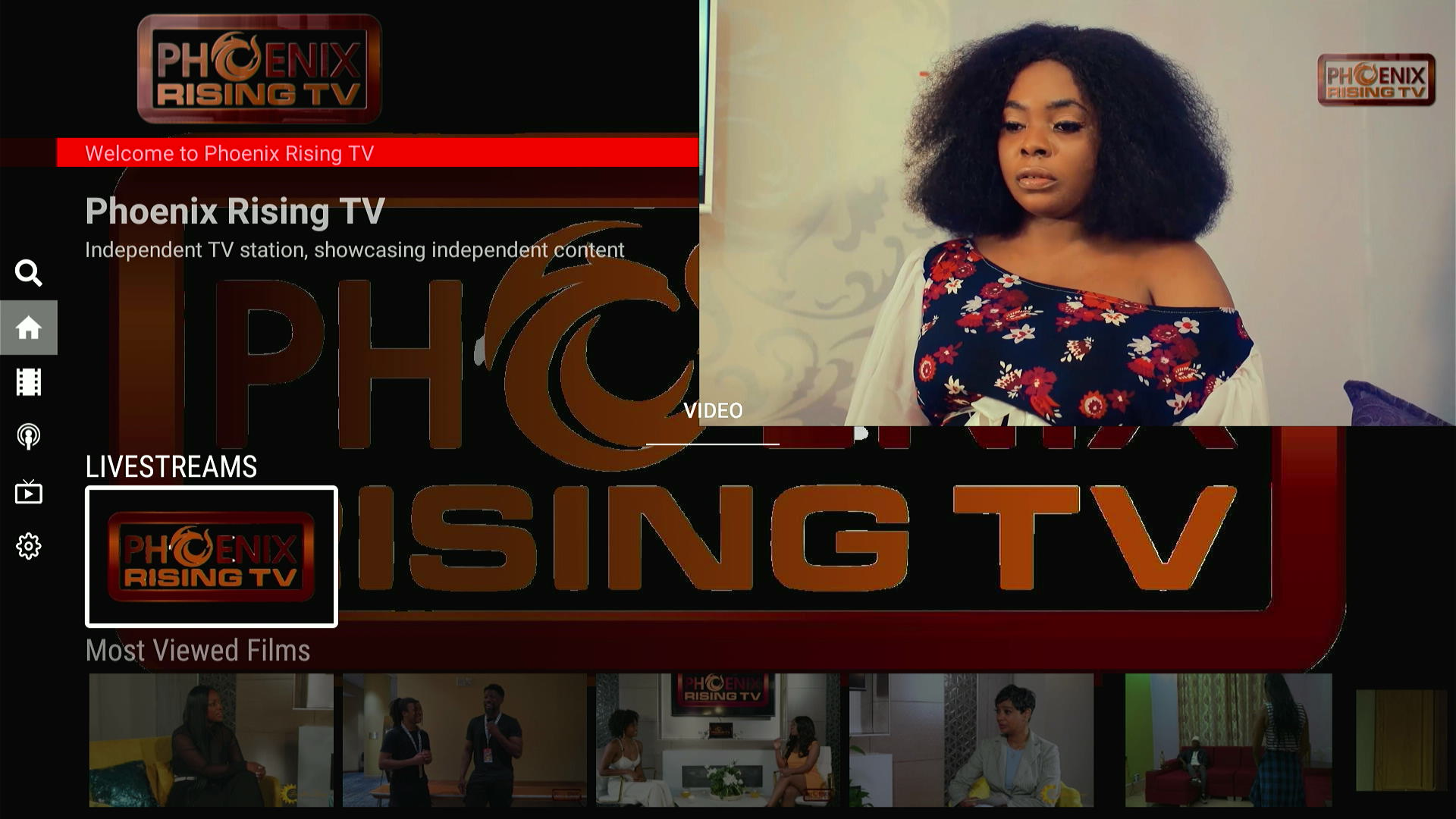 Phoenix Rising TV - App on Amazon Appstore