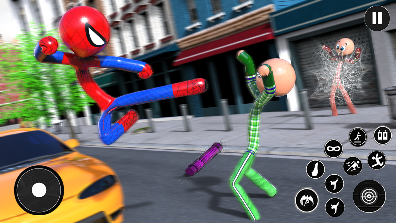 Stickman War Hero City Flying Rope Spider Game - App on Amazon Appstore