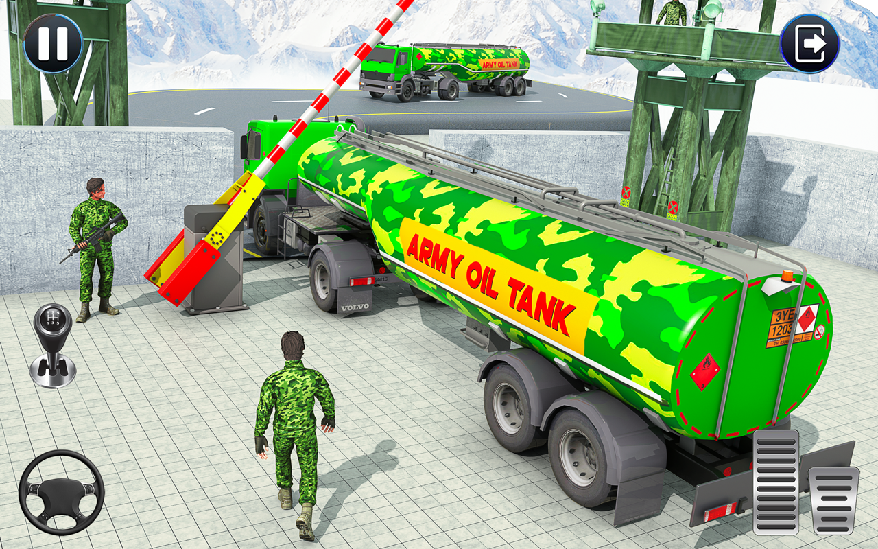 US Army Vehicle Transport Game US Army TruckTruck Military Game Real ...