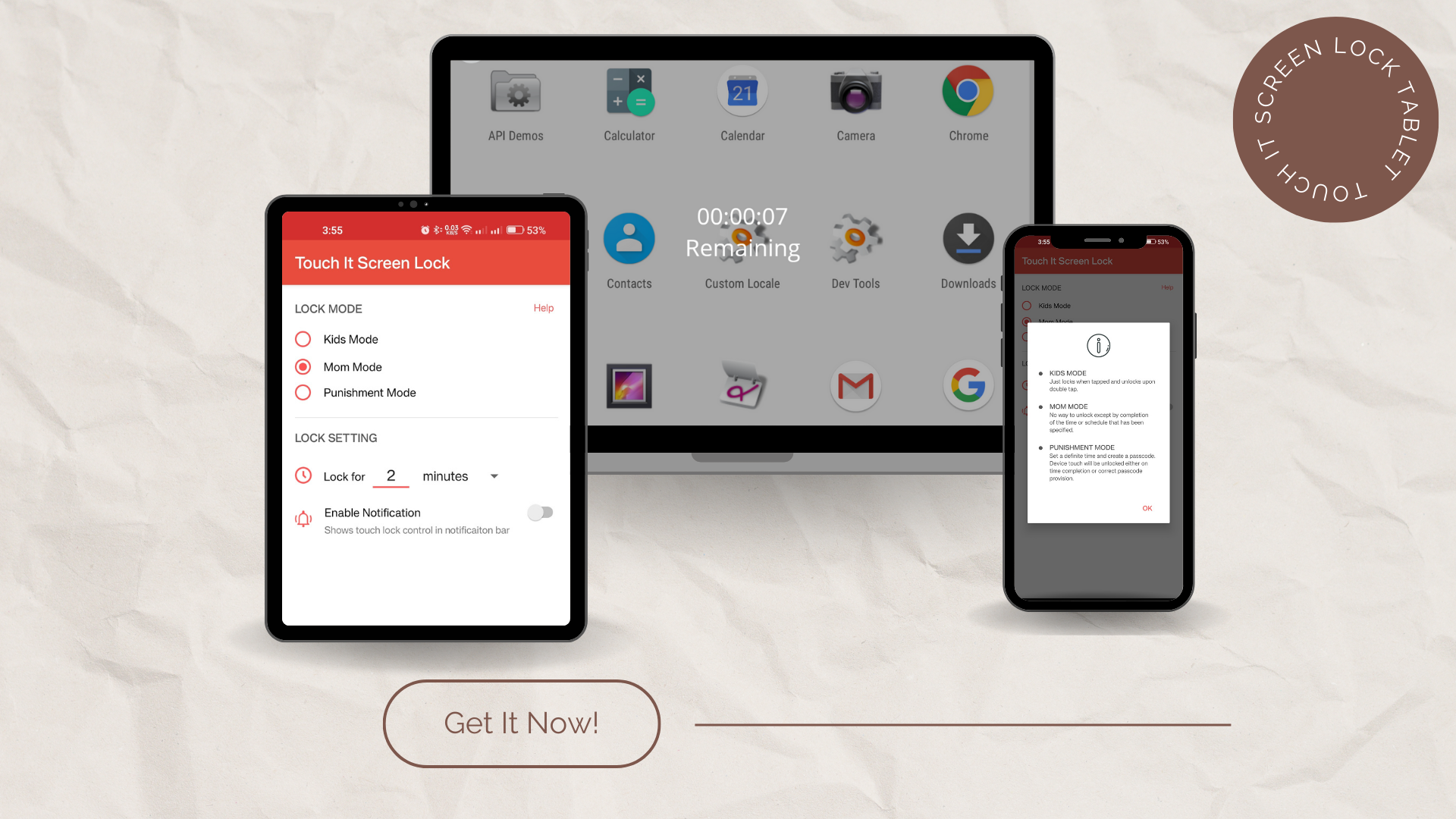 Touch It - Parental Controls - App on Amazon Appstore