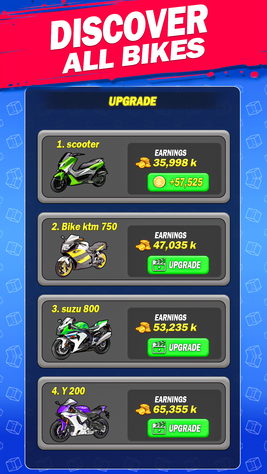 Merge Master Monster Bike Games - Bike Matching Games - Merge Bike Race Master: Bike Racing ...