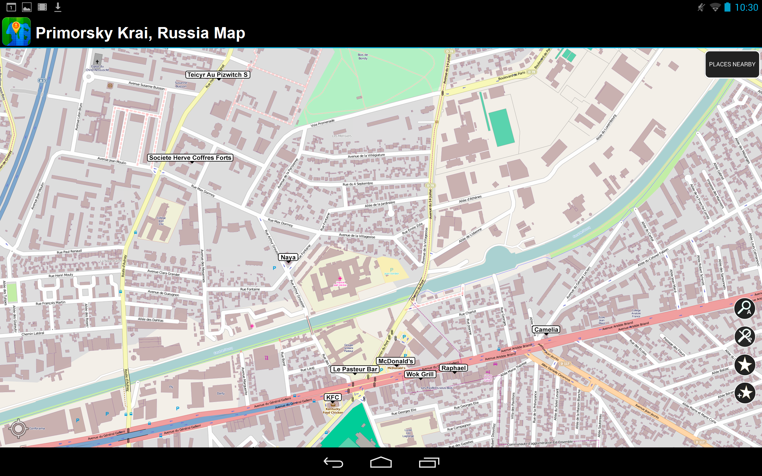Primorsky Krai, Russia - Offline Map - App on Amazon Appstore