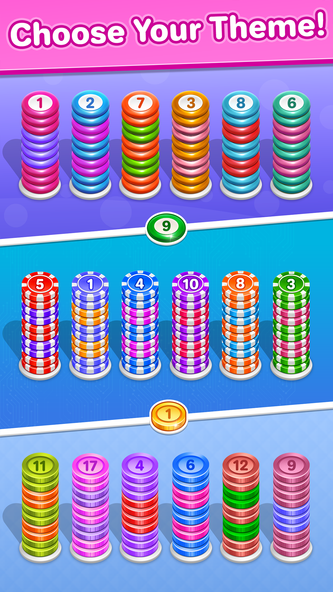 Coin Sort - Coin Merge Master - App on Amazon Appstore