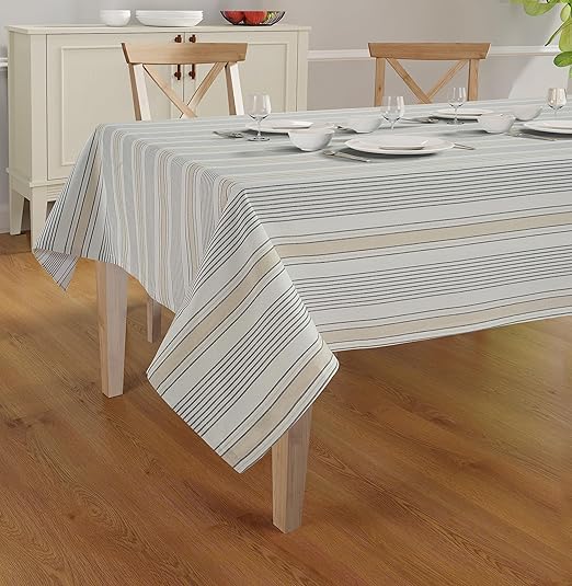 Amazon.com: Casa De Lan Rectangle Table Cloth - Table Cover - Wrinkle ...