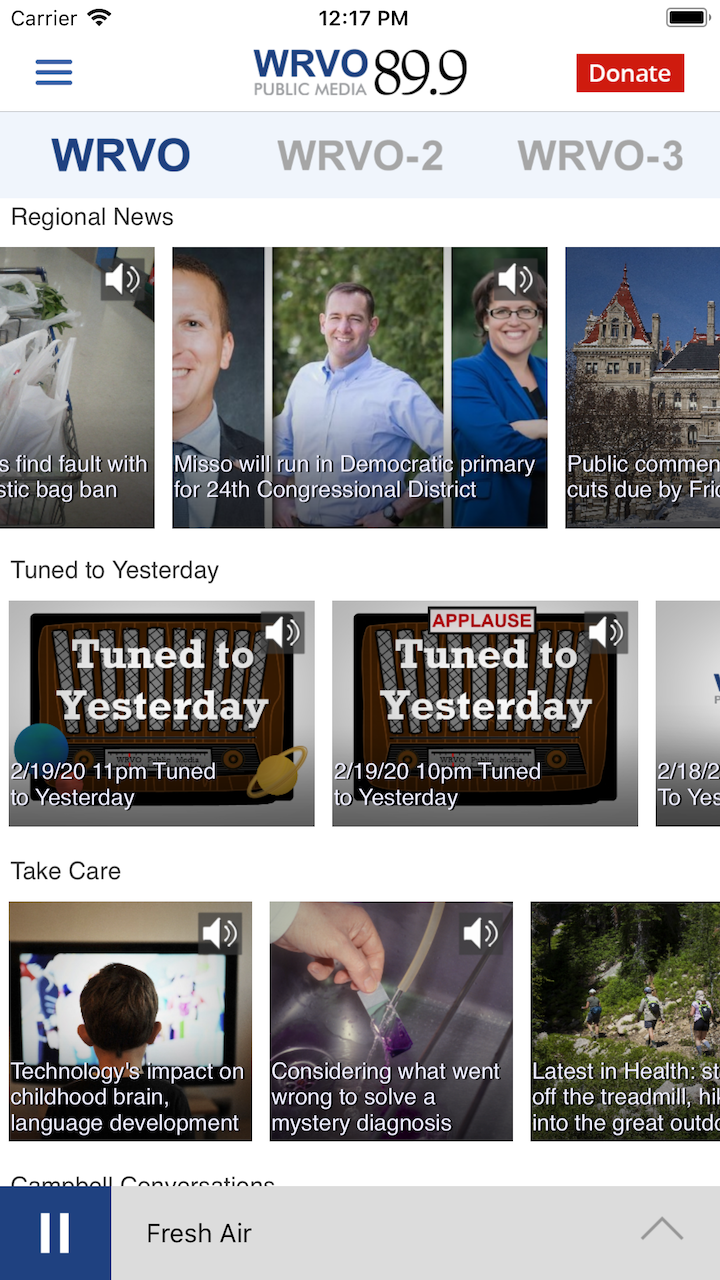 WRVO Public Media App - App on Amazon Appstore
