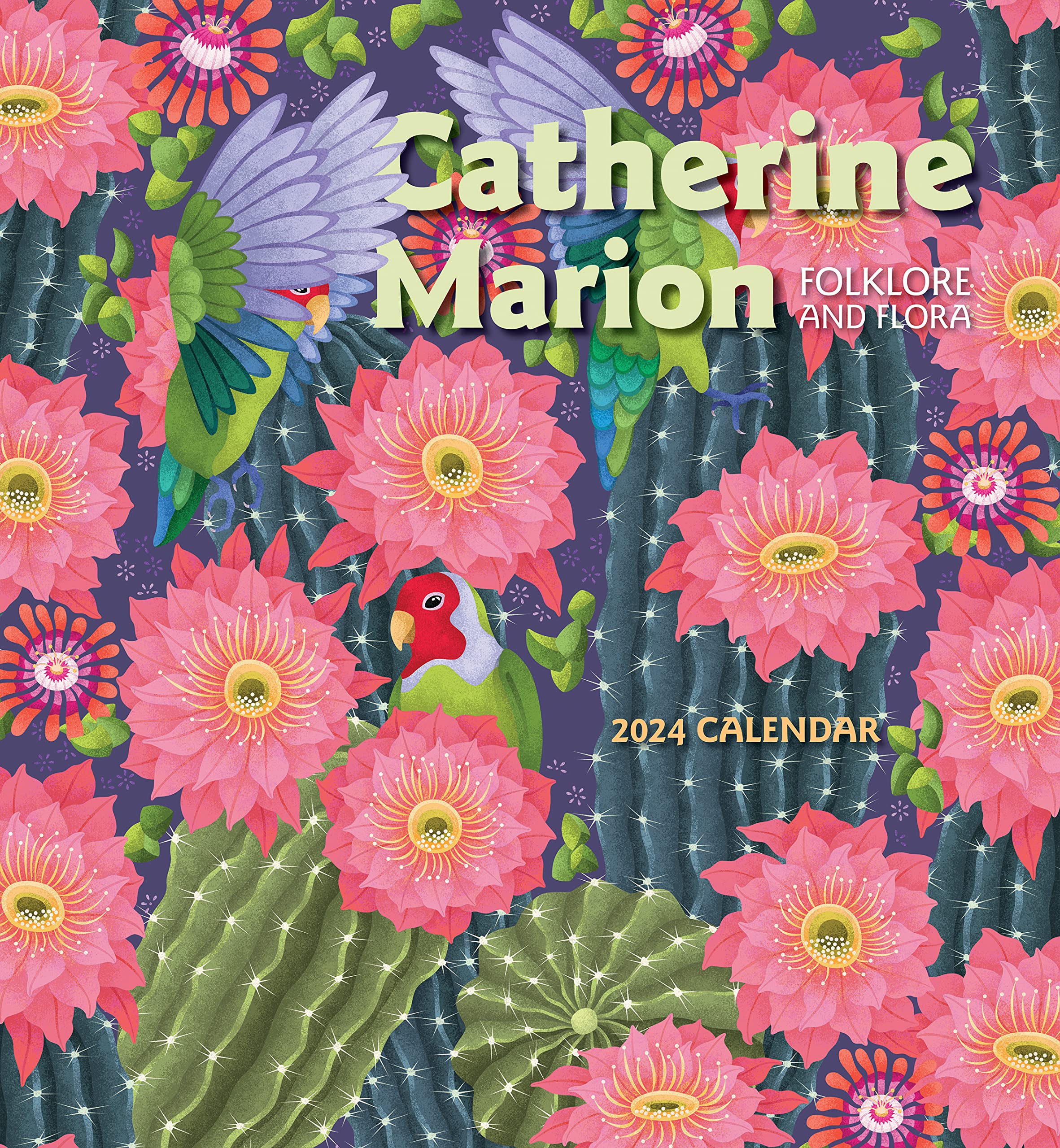 Catherine Marion: Folklore and Flora 2024 Wall Calendar – BigaMart