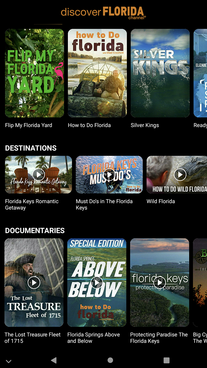 Discover Florida Channel:Amazon.co.jp:Appstore for Android